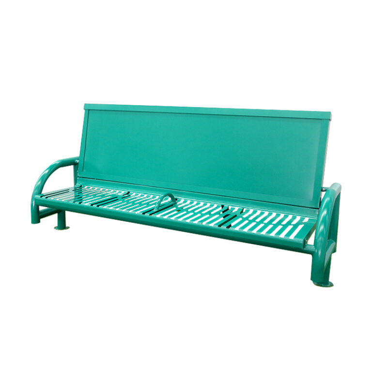 Commercial Advertising Bench With Armrest